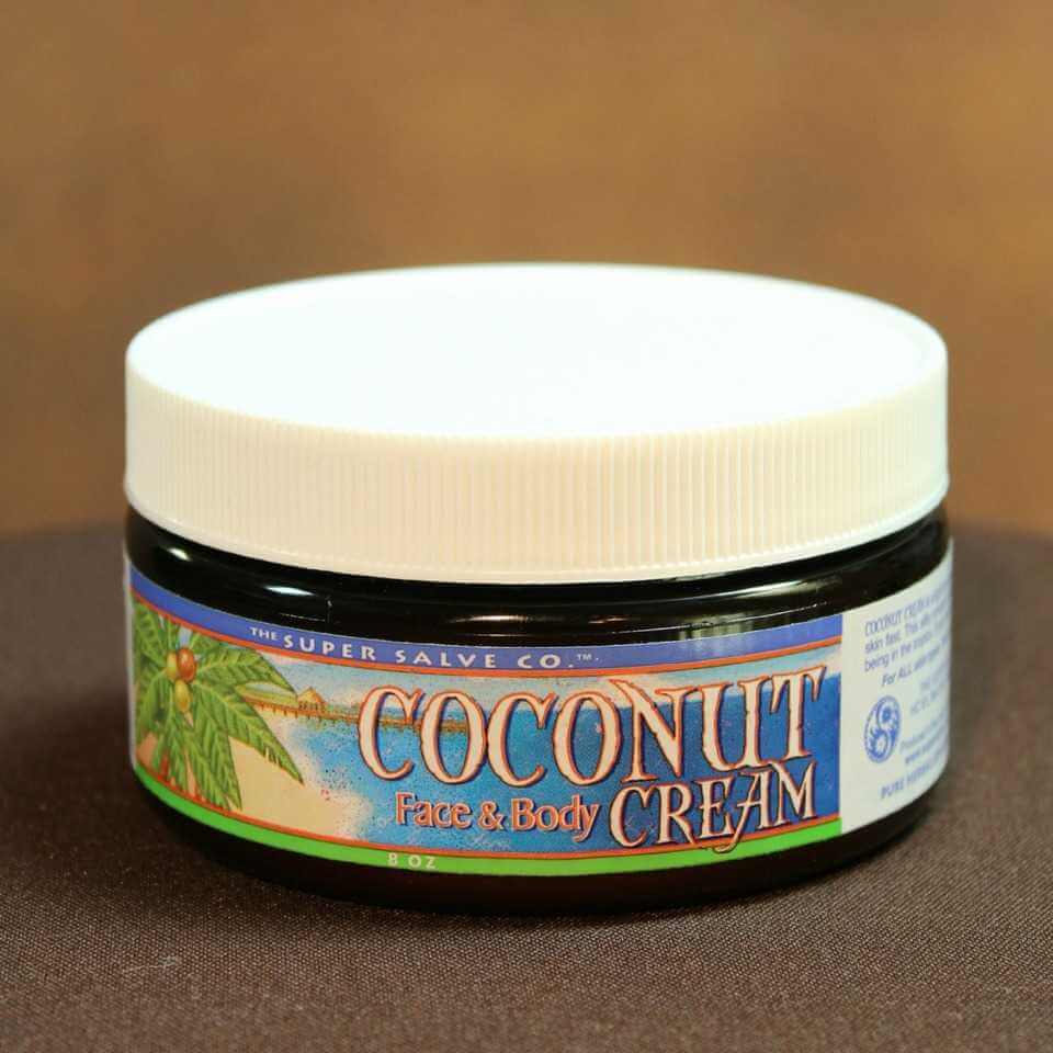 Coconut Cream For Face And Body - The Super Salve Co. - Winter Sun ...