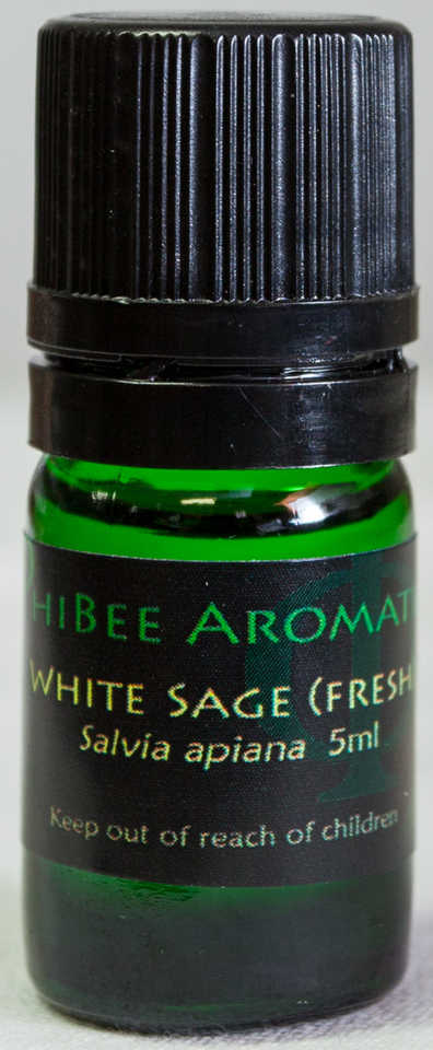 White Sage Essential Oil - 5 mL - PhiBee Aromatics – Winter Sun Trading Co.